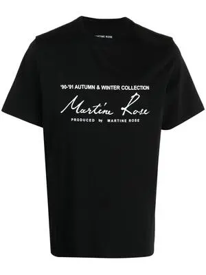 Martine Rose Logo T-shirts For Men