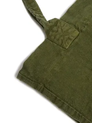 ONCE MILANO Linen Tote - Green