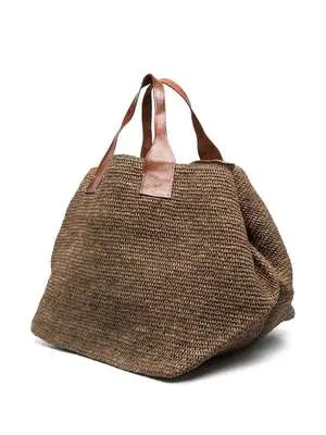 IBELIV Ribbed Tote Bag