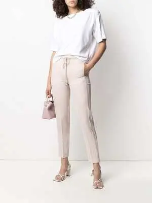 Blumarine Drawstring Slim-fit Trousers