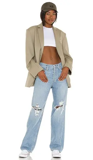 GRLFRND Bella Low Rise Boyfriend Jeans - Fairfax