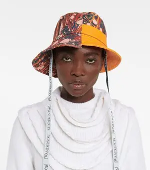 JW Anderson Printed Asymmetric Bucket Hat