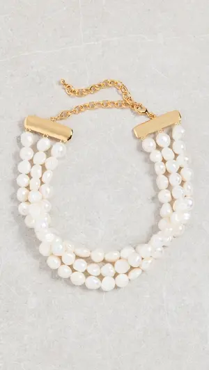 Cult Gaia Nora Choker - Pearl