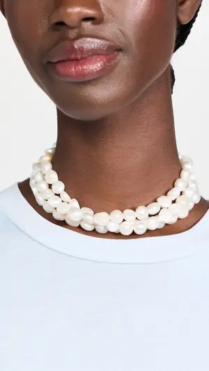 Cult Gaia Nora Choker - Pearl
