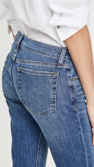 Rag & Bone Dre Low Rise Slim Boyfriend Jeans - Julienne