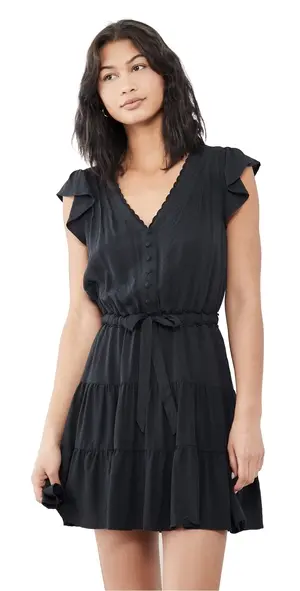 Paige Rosalee Tiered Mini Dress