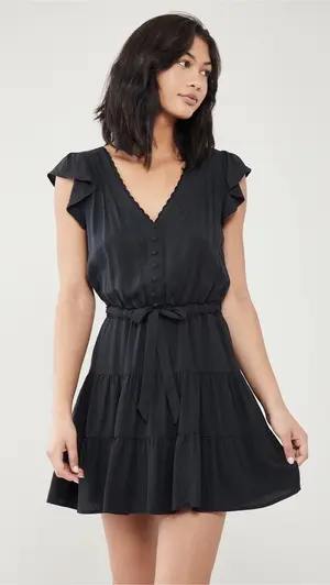 Paige Rosalee Tiered Mini Dress