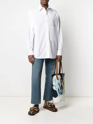 Valentino Garavani Chest-pocket Cotton Shirt