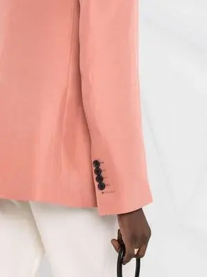 TOM FORD Single-breasted Tailored Blazer - Pink
