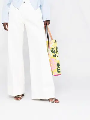 FRAME Wide-leg Jeans