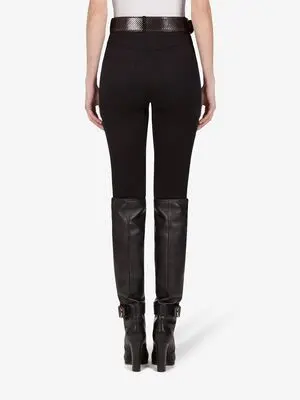 Dolce & Gabbana Cavalry-twill Leggings