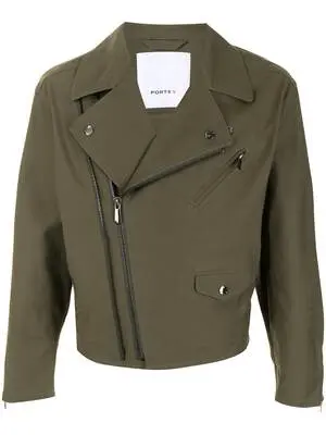 PORTS V Wide Lapels Biker Jacket