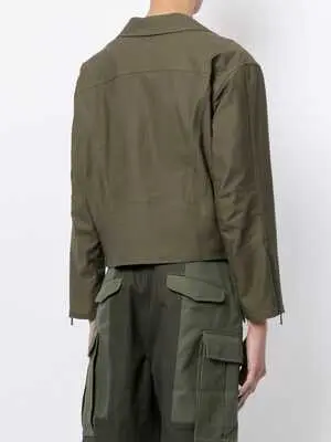 PORTS V Wide Lapels Biker Jacket