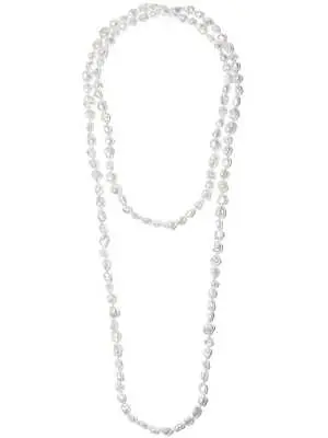 Yoko London Baroque Freshwater Pearl Rope Necklace