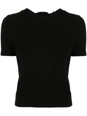 Cecilie Bahnsen Ruffle-trim T-shirt