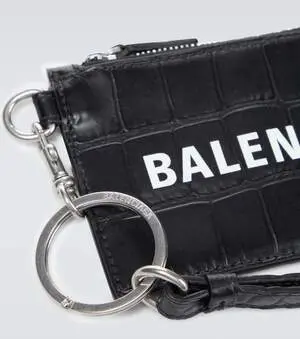 Balenciaga Cash Card Case On Keyring
