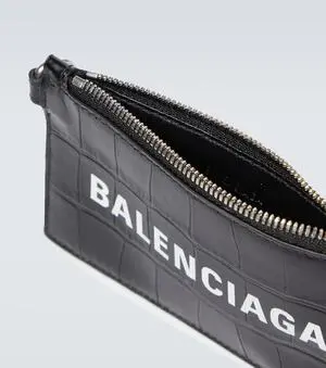 Balenciaga Cash Card Case On Keyring
