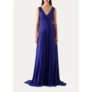 Akris Silk Georgette Gown