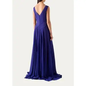 Akris Silk Georgette Gown