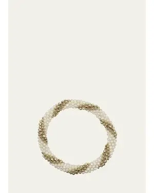 Meredith Frederick Audrey 14k Gold And Pearl Bracelet - Unassigned
