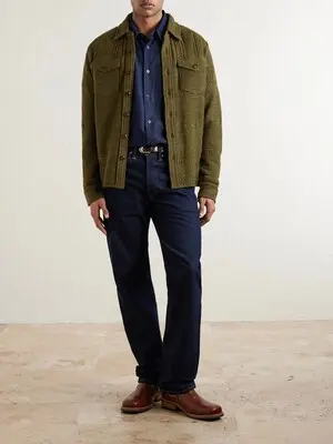 Ralph Lauren Straight-leg Selvedge Denim Jeans - Blue