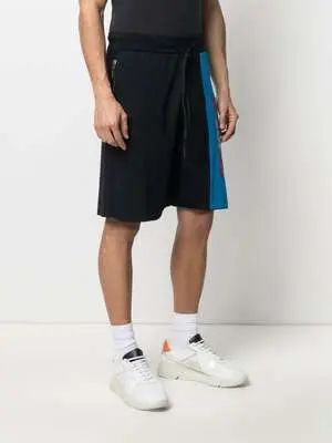 Iceberg Logo Knit Track Shorts