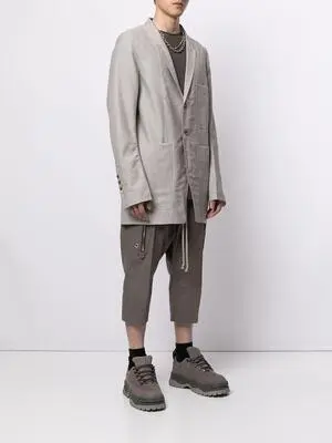 Rick Owens Single-breasted Wool Blazer