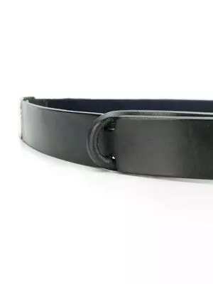 Orciani Leather Belt - Blue