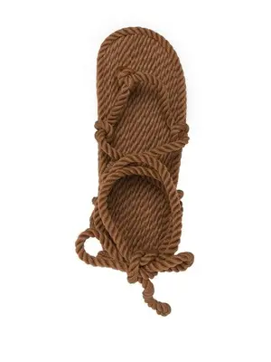 NOMADIC STATE OF MIND Romano Rope Flat Sandals