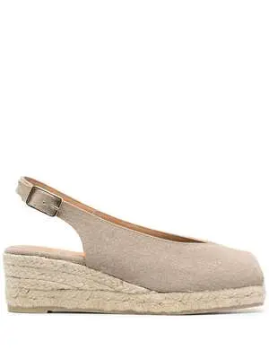CastaÑer Dosalia Wedge Espadrilles - Neutrals