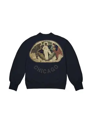 KANYE WEST Jesus Is King' Chicago Painting Sweatshirt