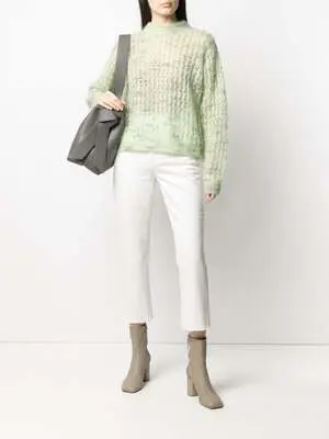 Acne Studios Mece Cropped Straight-leg Jeans