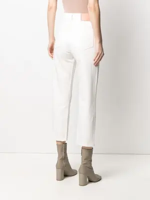 Acne Studios Mece Cropped Straight-leg Jeans