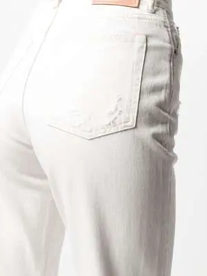 Acne Studios Mece Cropped Straight-leg Jeans