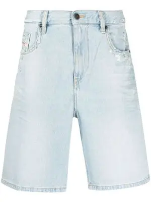 Diesel® Light Wash Shorts For Men