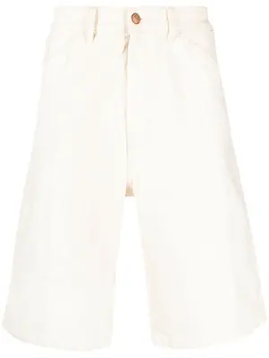 DIESEL® Panelled Knee-length Denim Shorts