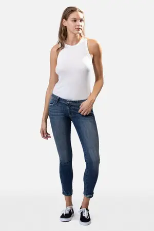 SIWY Hannah Crashing Skinny Jeans - Red