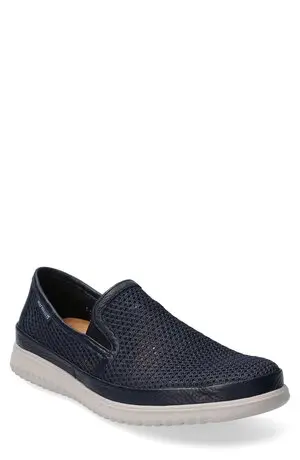 Mephisto Terry Slip-on Sneaker - Navy