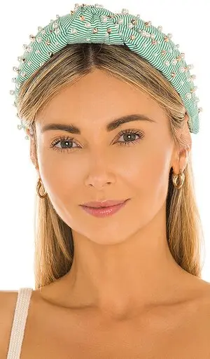 Lele sadoughi lime slim Embellished Headband Lele Sadoughi | Accessories | Lele Sadoughi Lime Slim  main image 2