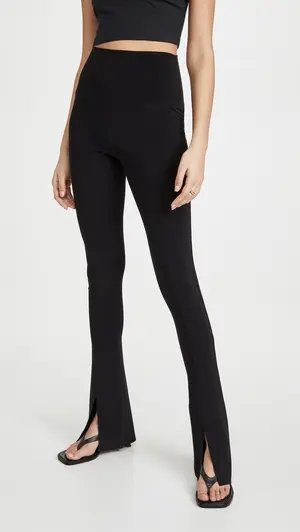 Norma Kamali Spat Leggings - Black
