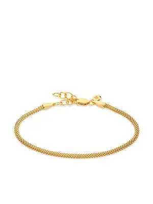 Monica Vinader Heirloom Woven Fine Chain Bracelet - Gold