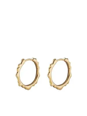Monica Vinader Siren Muse Hoop Earrings - Gold