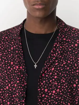 Emanuele Bicocchi Diamond Cross Pendant Necklace