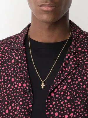 Emanuele Bicocchi Diamond Cross Pendant Necklace