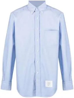 Thom Browne Chest-pocket Oxford Shirt