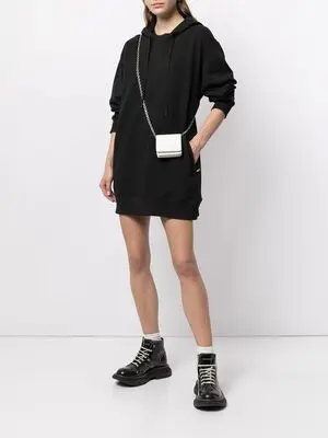 3.1 Phillip Lim Drawstring-hood Sweatshirt Dress