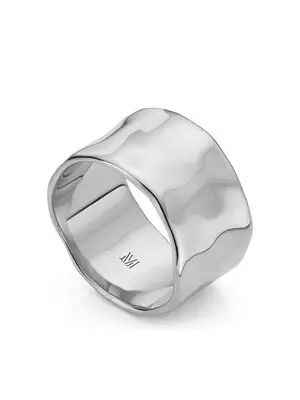 Monica Vinader Siren Muse Wide Ring - Silver