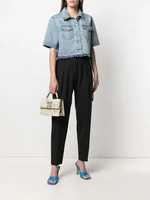 Off-White Formal Straight Leg Trousers