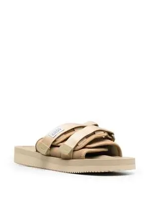 Suicoke Touch-strap Sandals - Neutrals