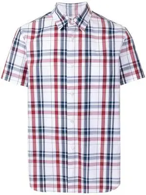 FUMITO GANRYU Plaid-check Print Shirt